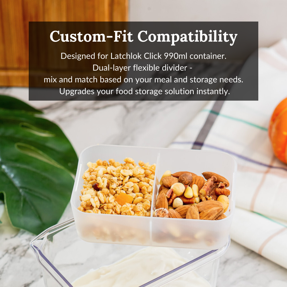 2pc Divider for 990ml Container – Prepara